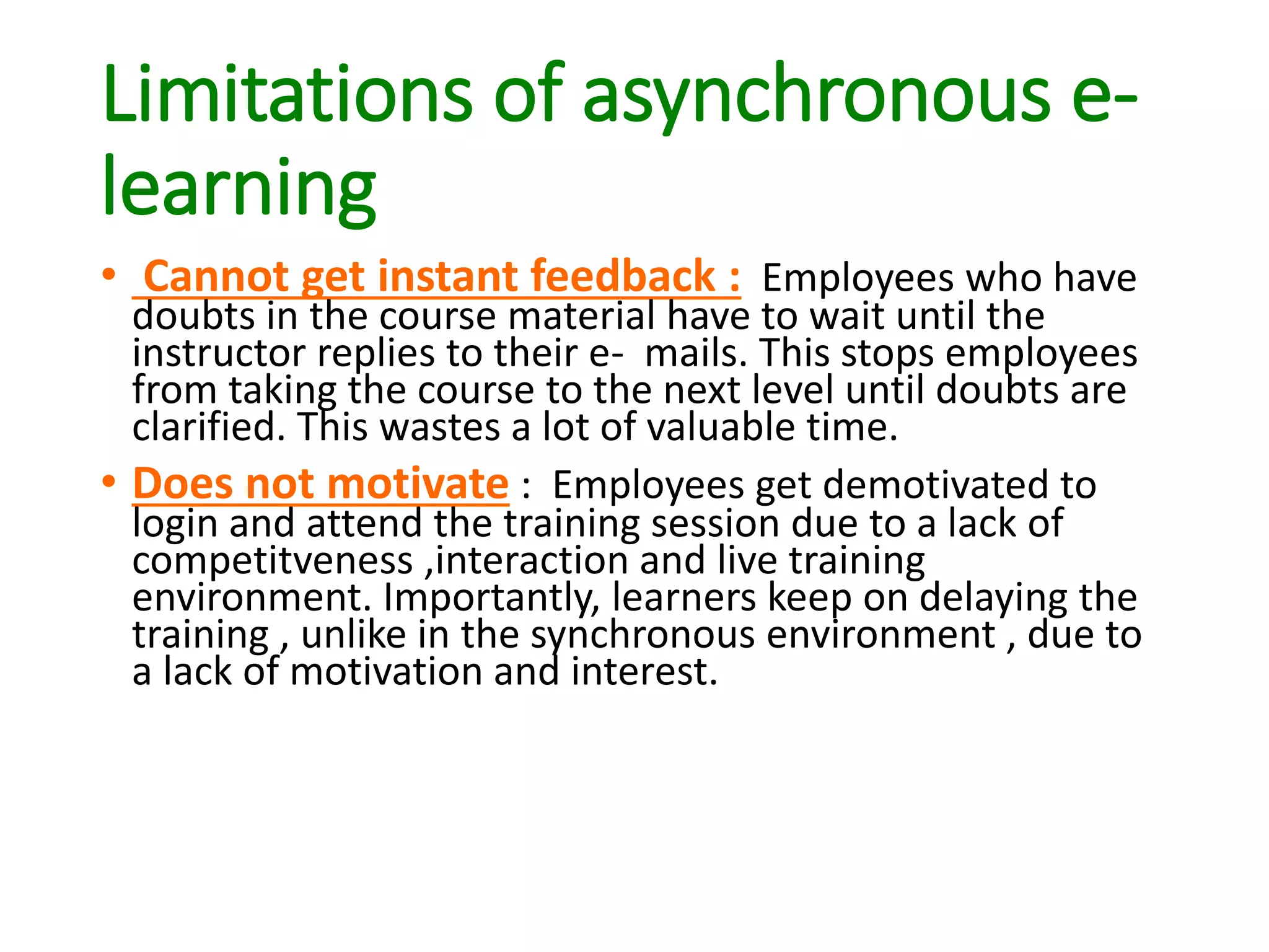 Synchronous learning (1) | PPTX