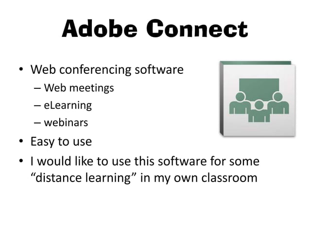 Synchronous Learning Tools | PPTX | Web Conferencing | Computer Software and Applications