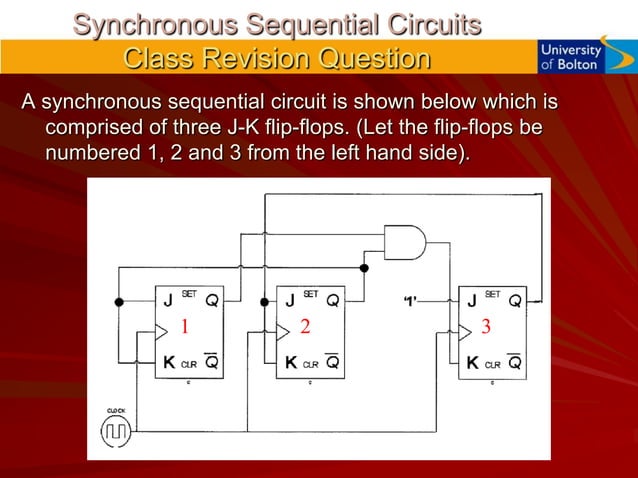 Synchronous Logic Circuit Revision Q | PPT