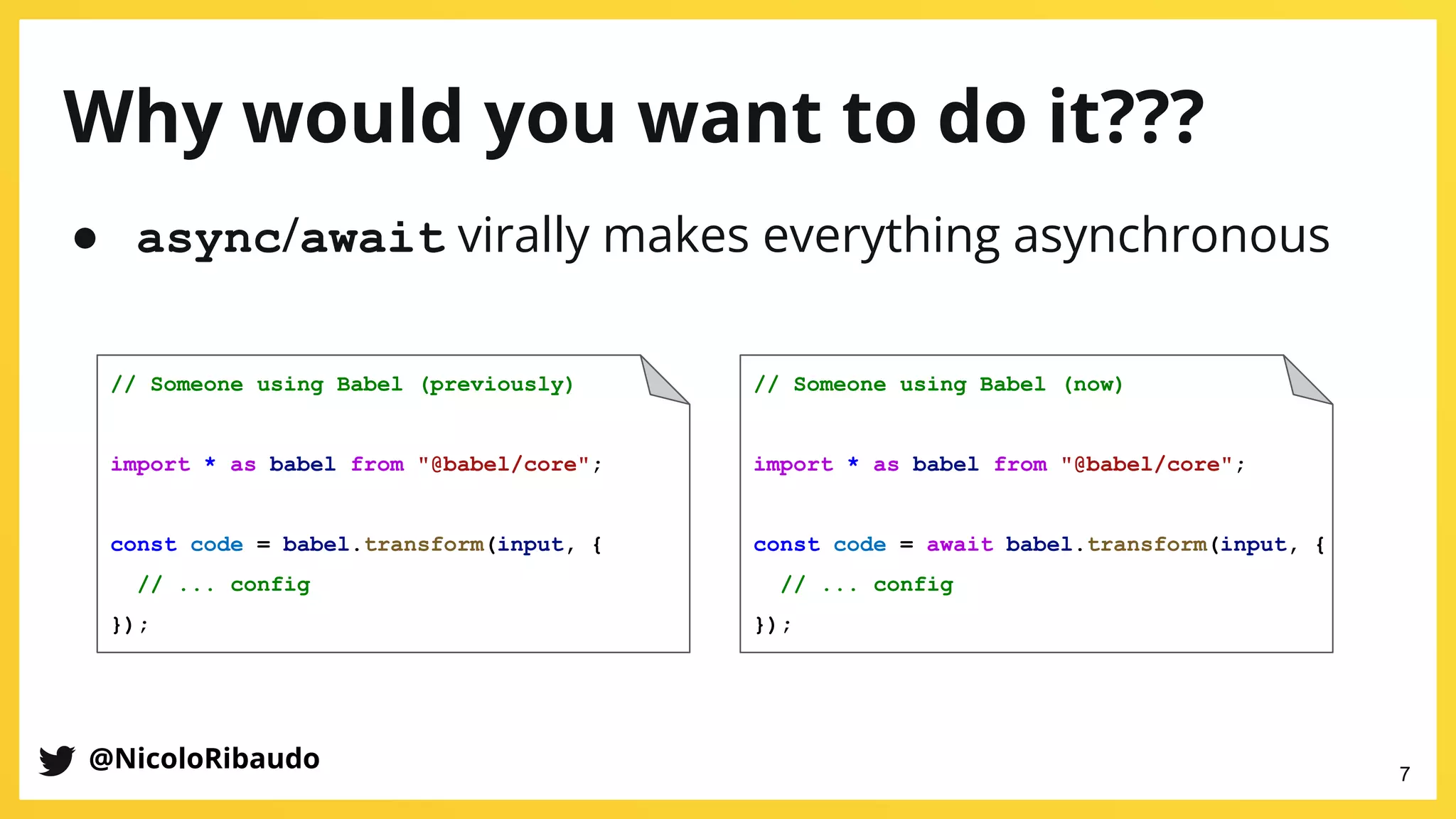 Synchronously call your async functions | PPT