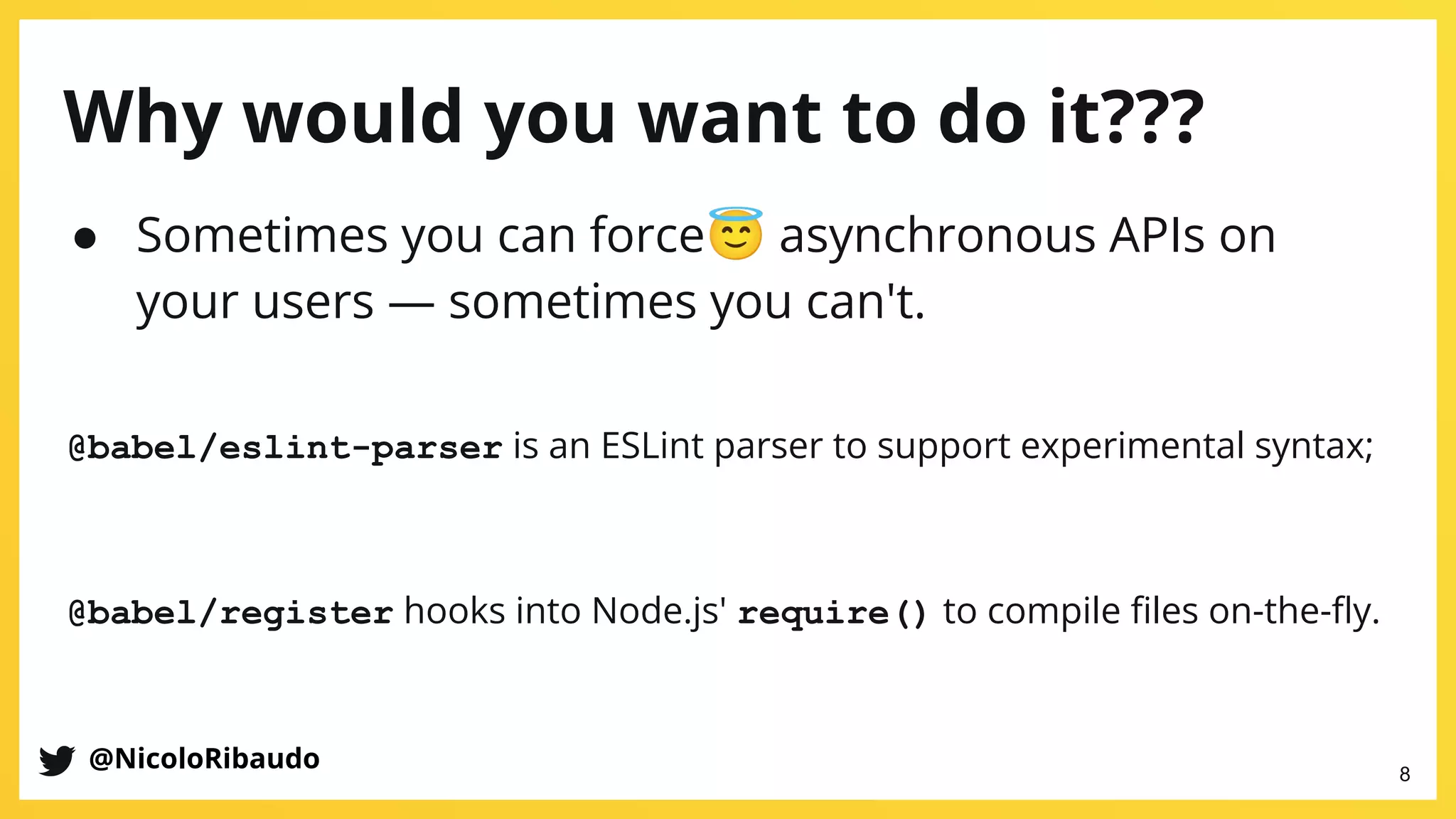 Synchronously call your async functions | PPT