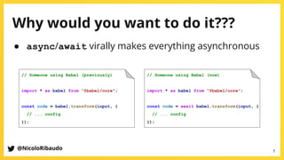 Synchronously call your async functions | PPT