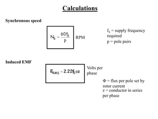 Synchronous machine | PPT