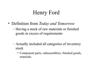 Synchronous Manufacturing System as Part of Manufacturing System | PPT