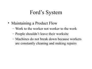Synchronous Manufacturing System as Part of Manufacturing System | PPT