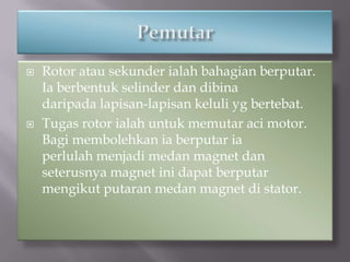 Synchronous motor | PPTX