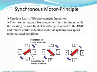Synchronous motor | PPTX