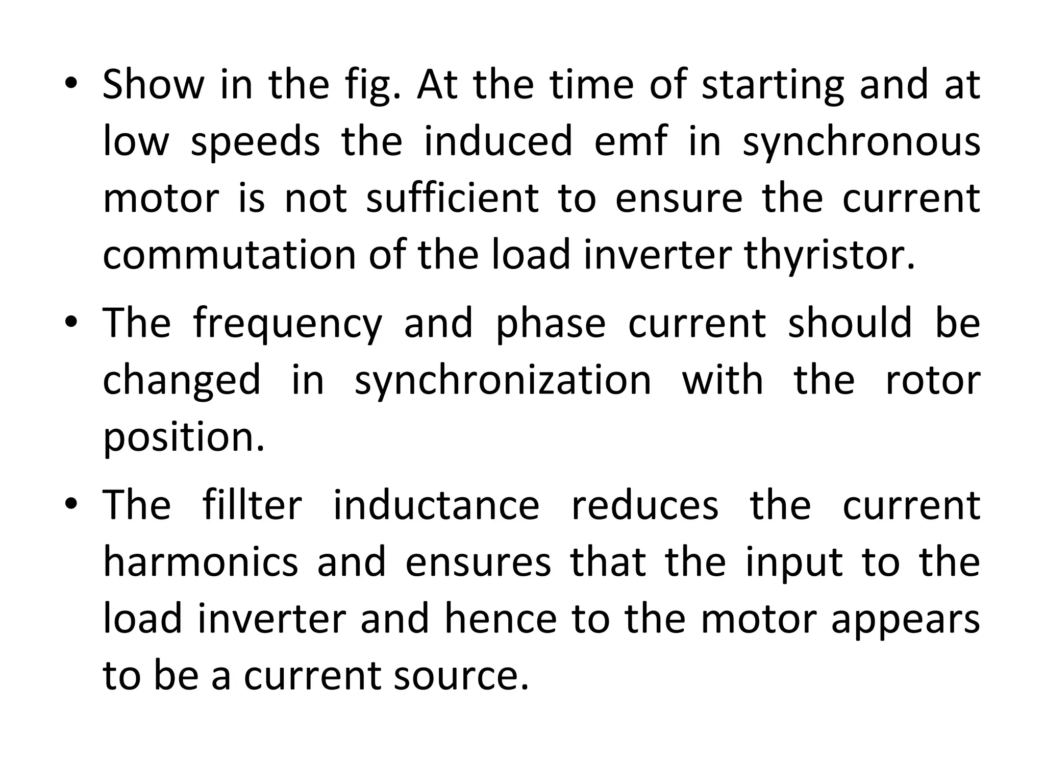 Synchronous motor drive | PPT