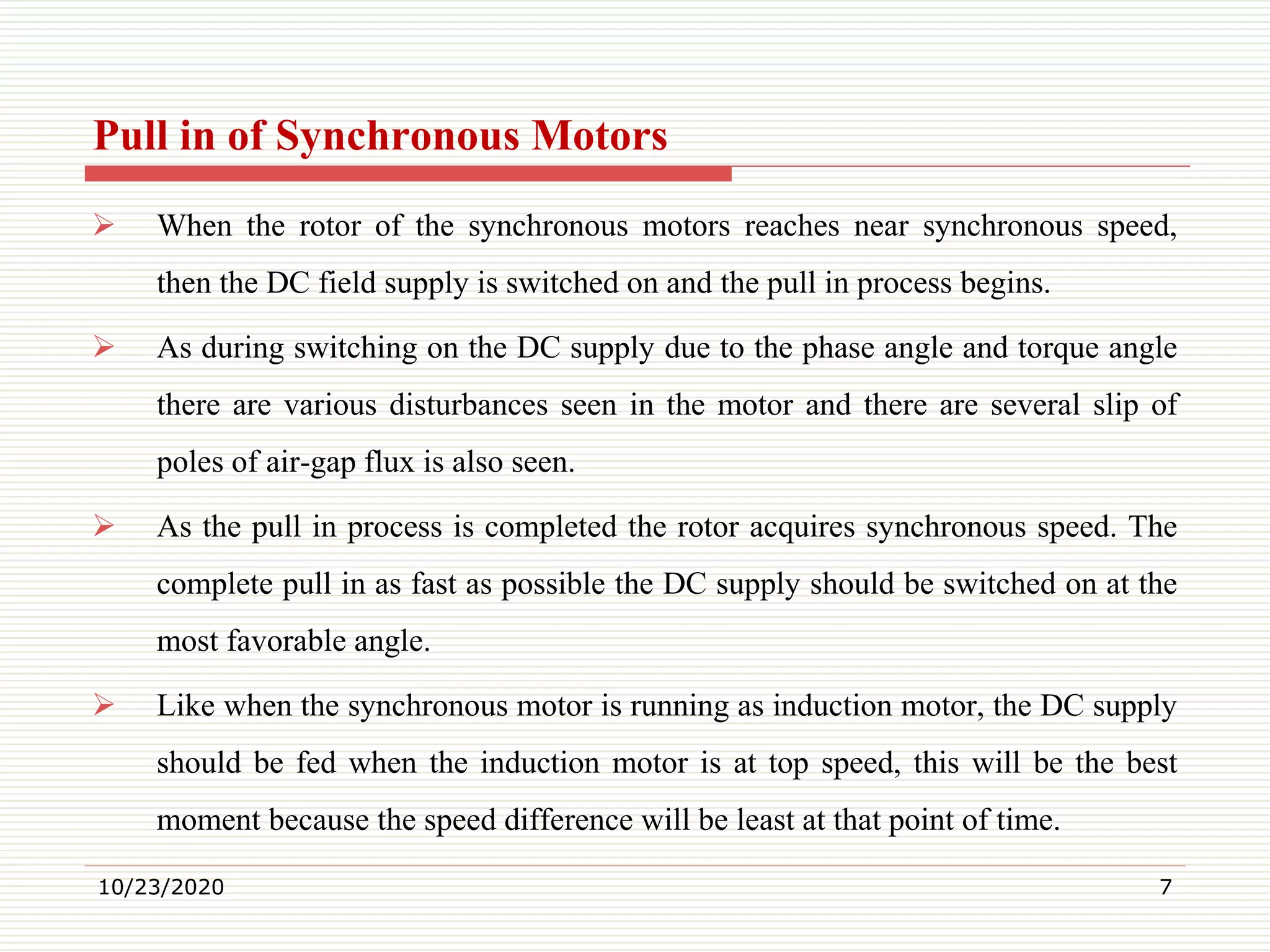 Synchronous Motor Drives | PDF