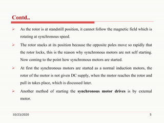 Synchronous Motor Drives | PDF