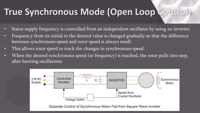 Synchronous motor speed control using electric drives.pptx