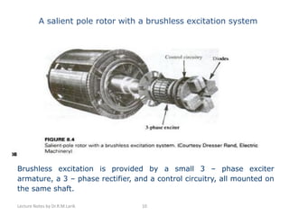 Synchronous motor (working principle) | PDF