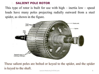 Synchronous motor (working principle) | PDF