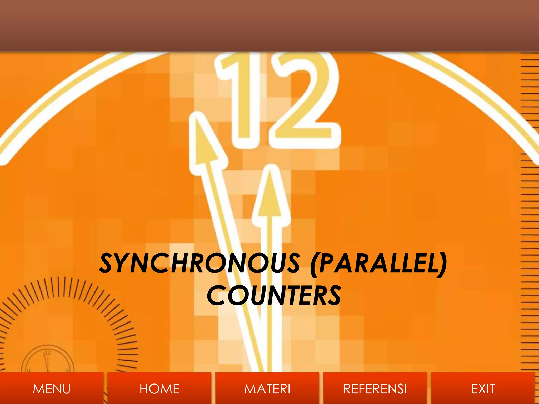 Synchronous (Parallel) Counters | PPTX