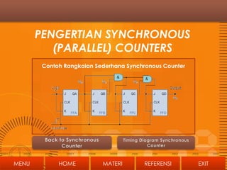 Synchronous (Parallel) Counters | PPTX