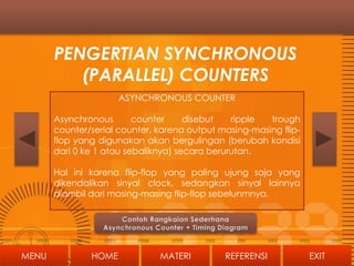 Synchronous (Parallel) Counters | PPTX