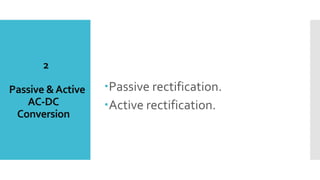 Synchronous rectification using mosfet | PPTX