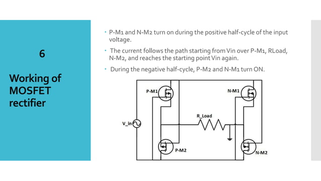 Synchronous Rectification Using Mosfet Ppt