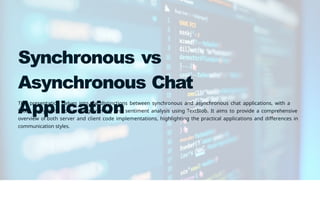 Synchronous vs Asynchronous........ pptx | PPTX