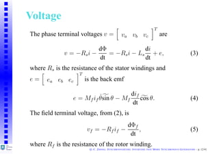 Synchronverters: Inverters that Mimic Synchronous Generators | PDF