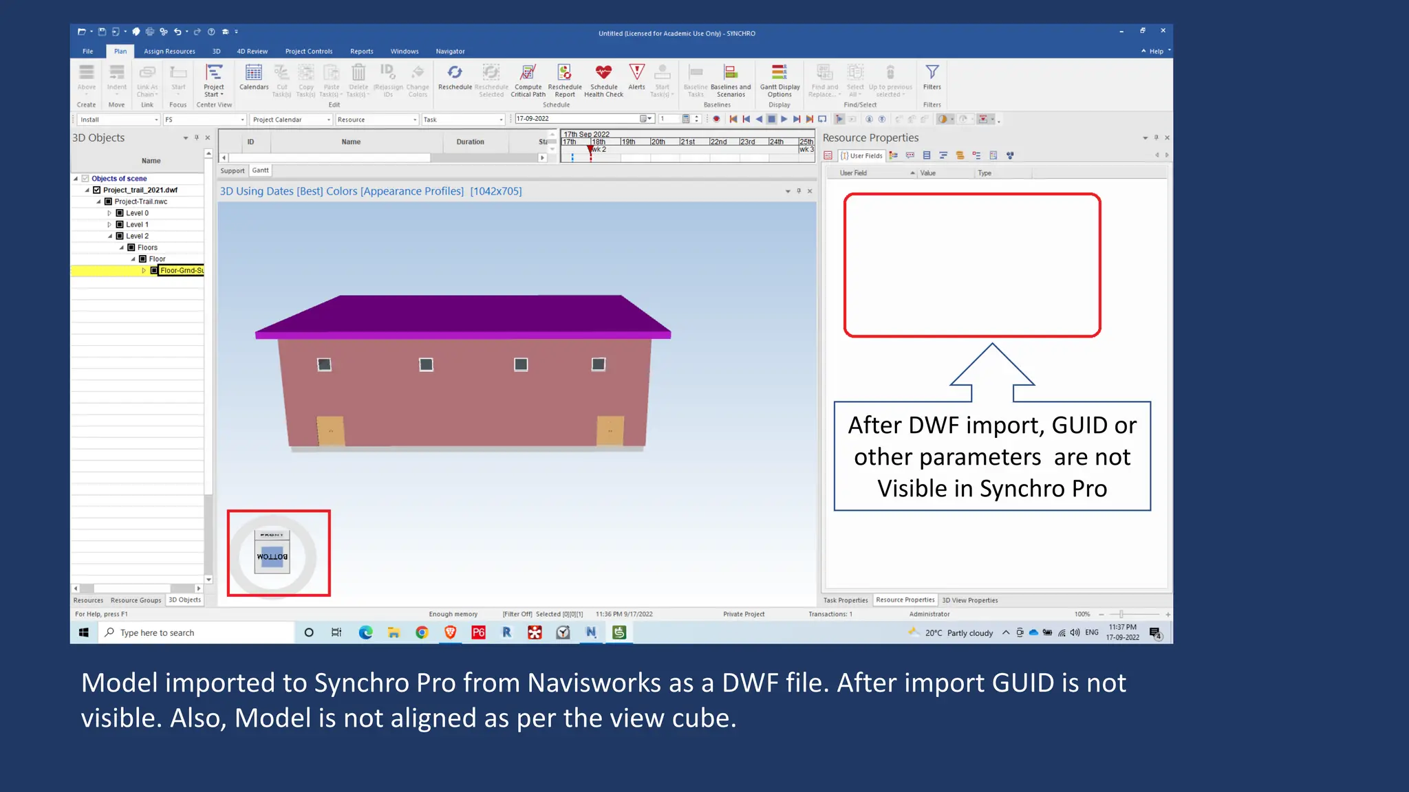 Synchro Pro Presentation for construction | PDF