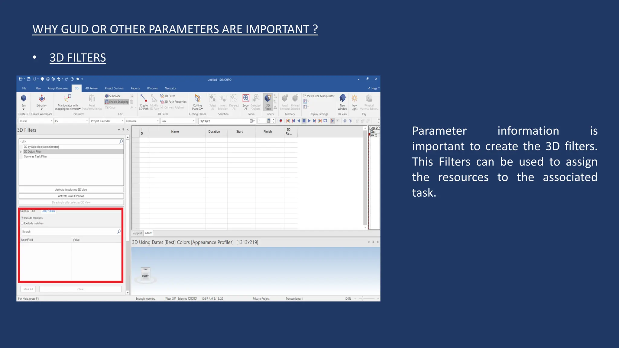 Synchro Pro Presentation for construction | PDF