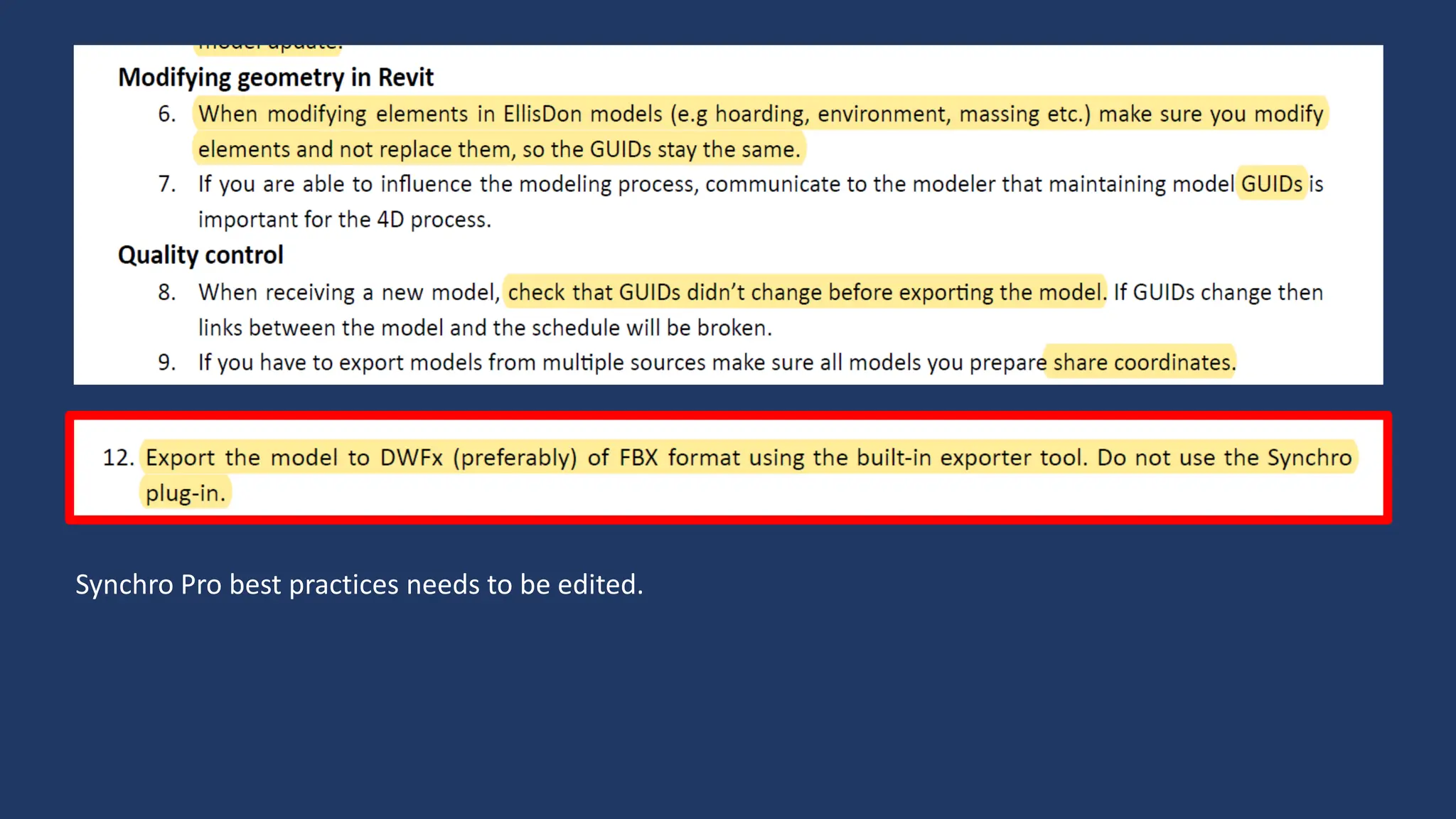 Synchro Pro Presentation for construction | PDF | Technology & Computing