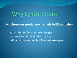 Synchrotron | PPTX