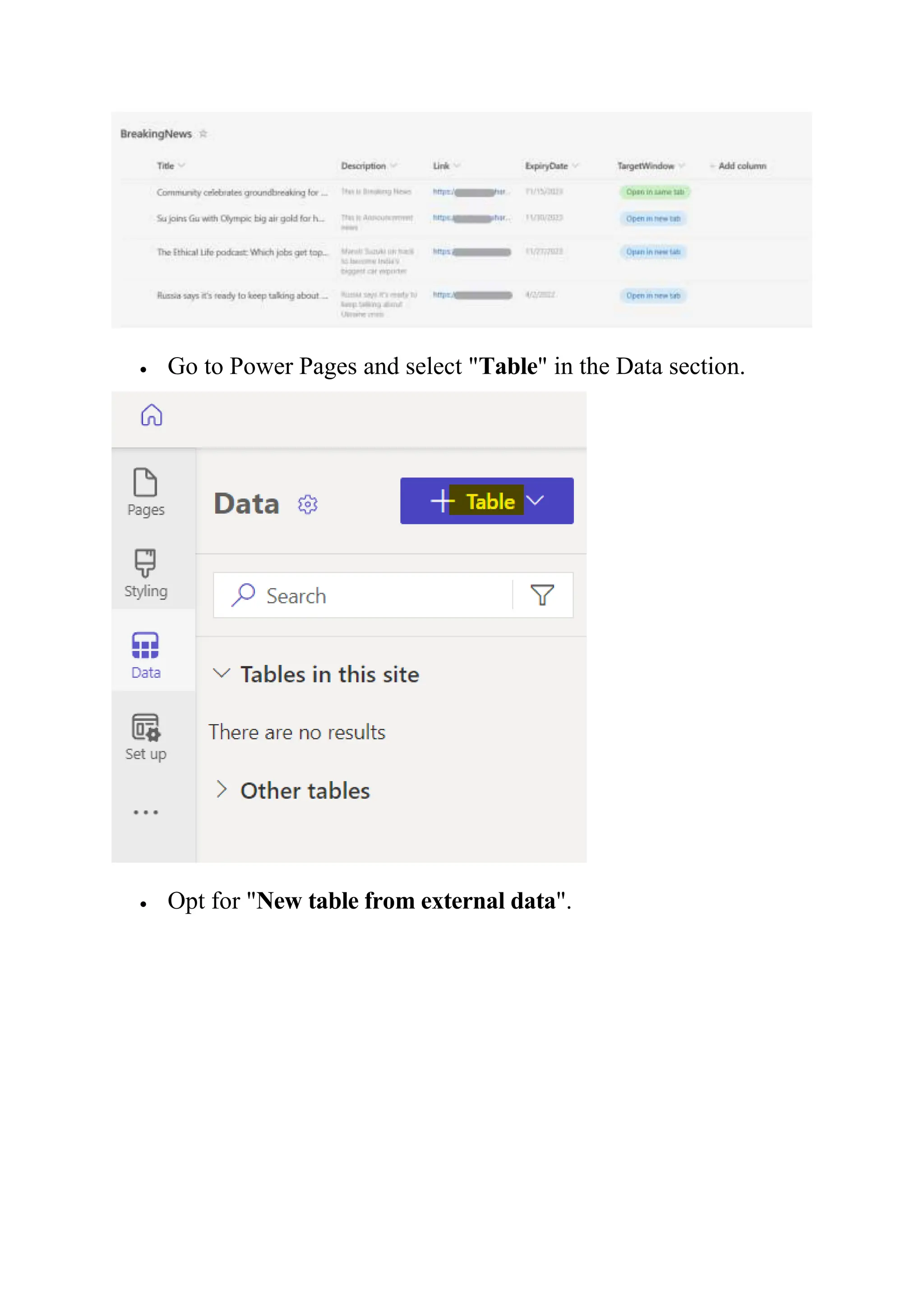 Syncing SharePoint List to Power Pages Table.docx