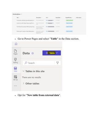 Syncing SharePoint List to Power Pages Table.docx