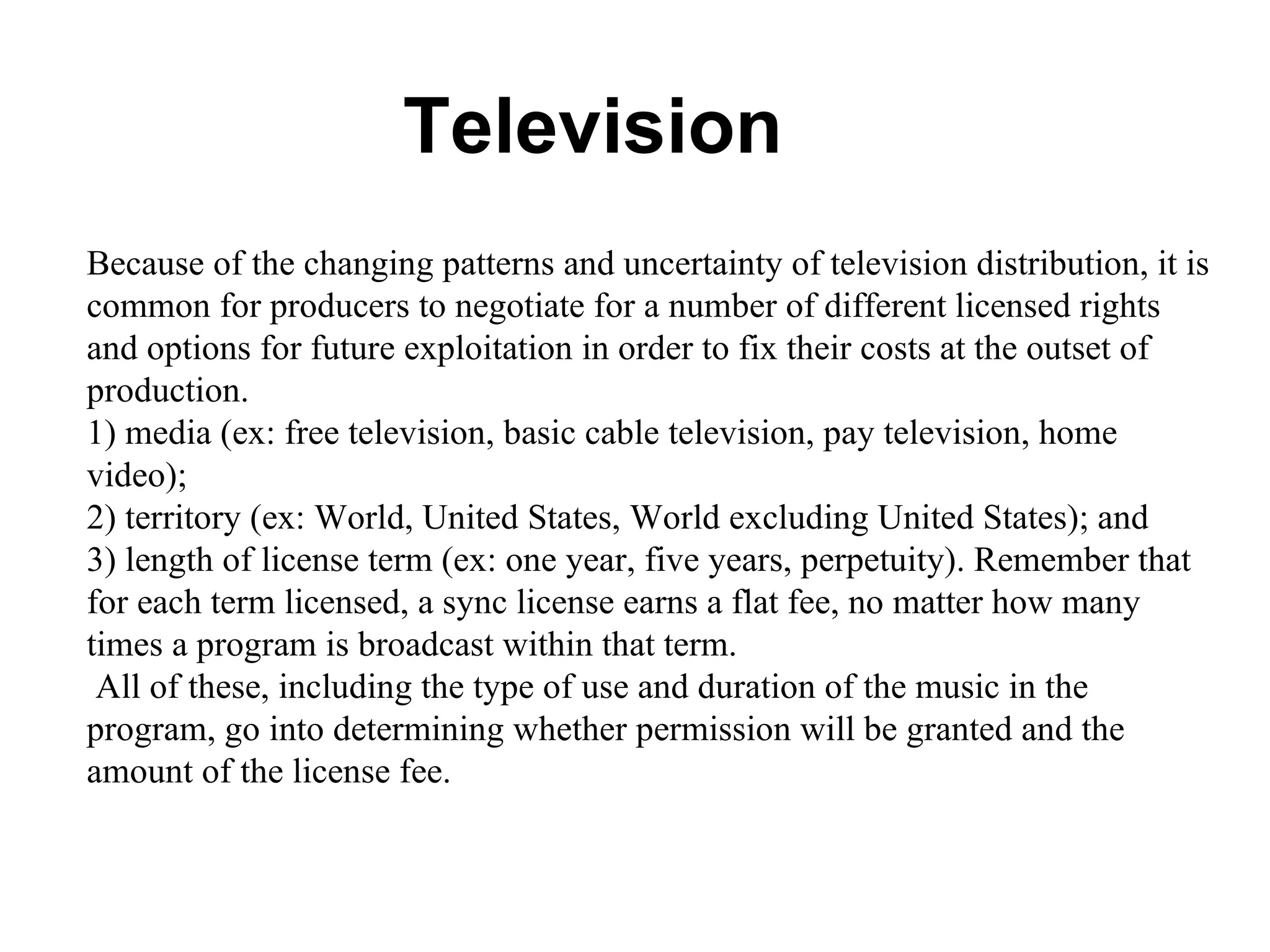Sync licensing | PPT