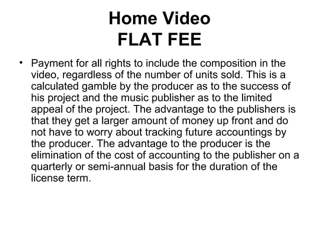 Sync licensing | PPT