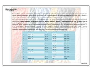 Abrasives for Shot Blasting | PDF