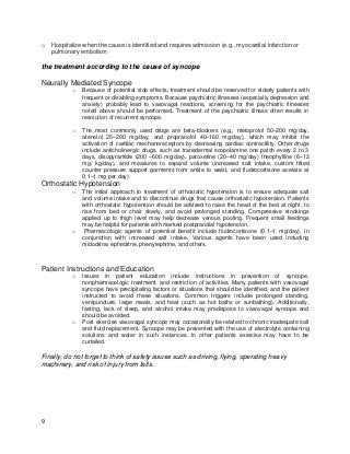 Syncope | PDF