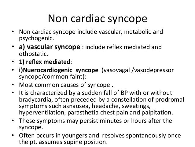 Syncope