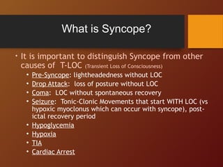 Syncope | PPT