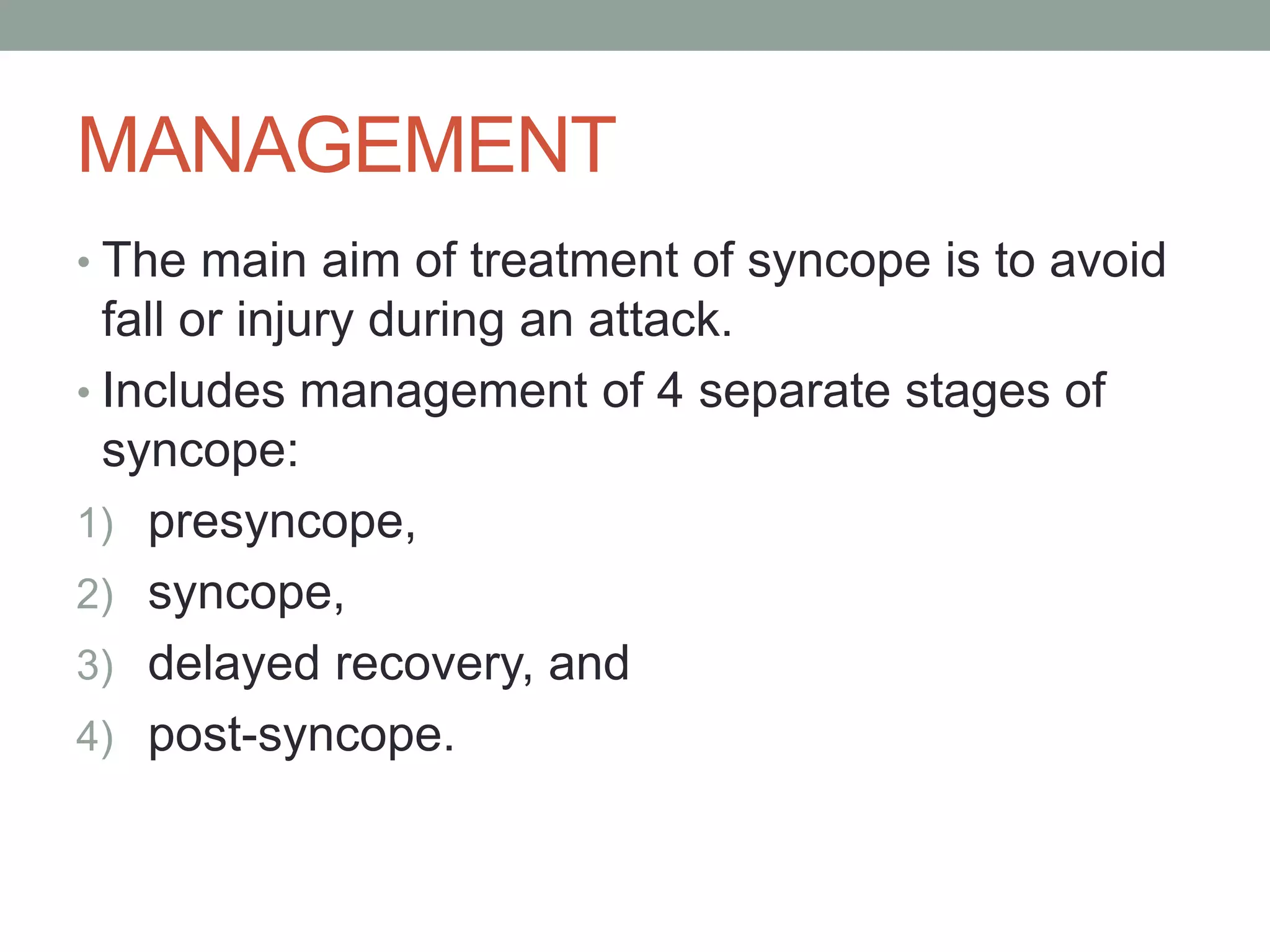 Syncope | PPTX
