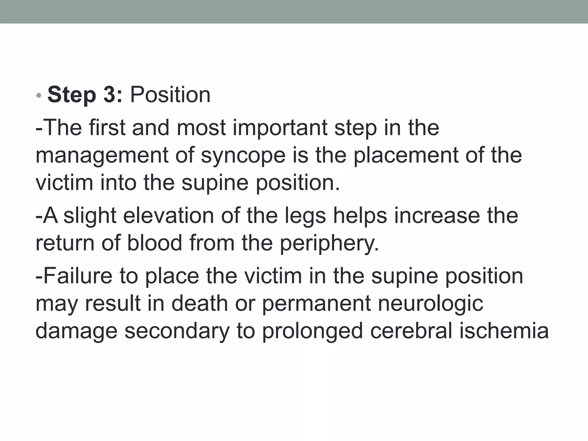 Syncope | PPTX