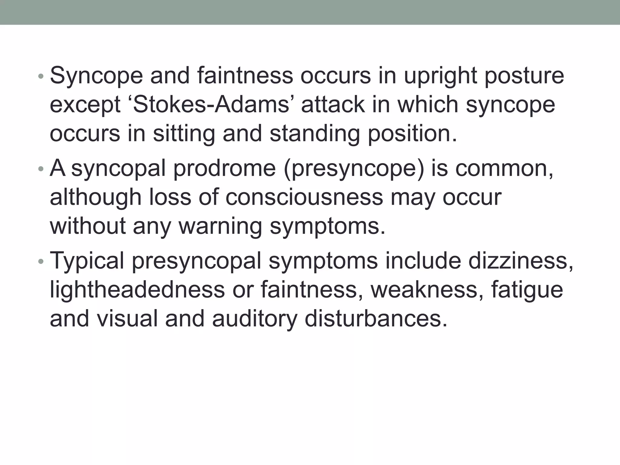 Syncope | PPTX