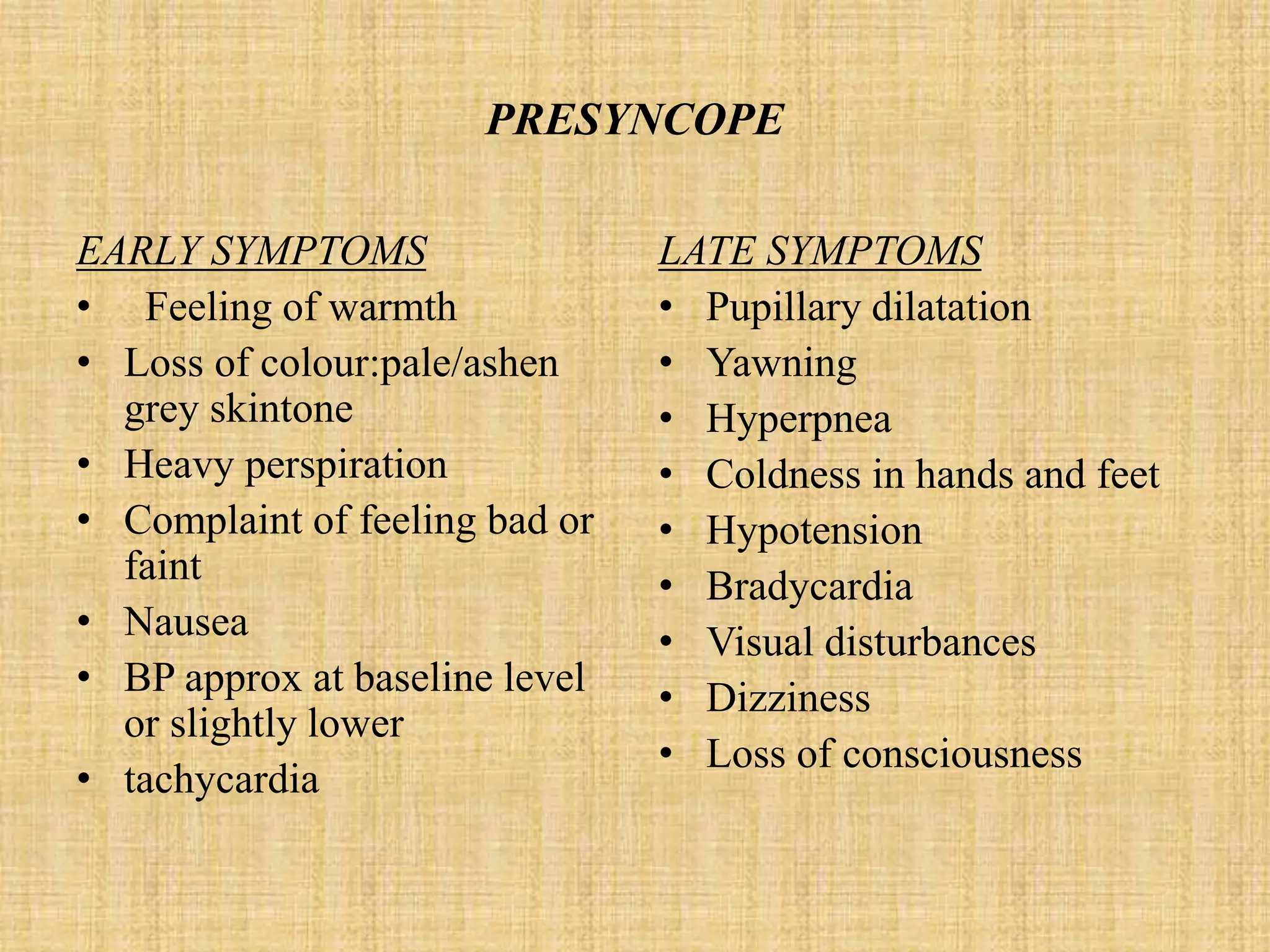 Syncope | PPTX