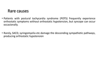 Syncope and arterial hypertension: emergence in cardiology | PPTX