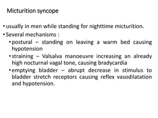 Syncope and arterial hypertension: emergence in cardiology | PPT