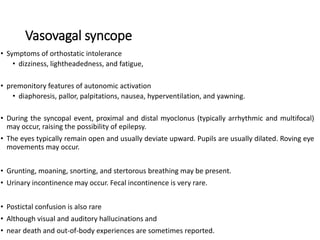 Syncope and arterial hypertension: emergence in cardiology | PPT