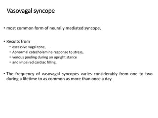 Syncope and arterial hypertension: emergence in cardiology | PPT