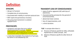 The evaluation and guideline directed treatment of syncope.pptx