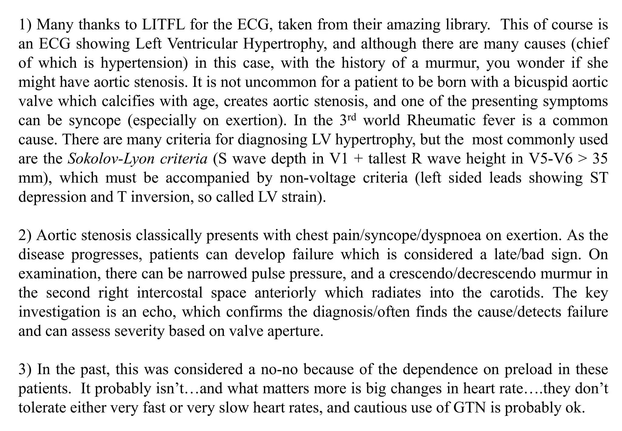 Syncope 1 aortic stenosis | PPTX