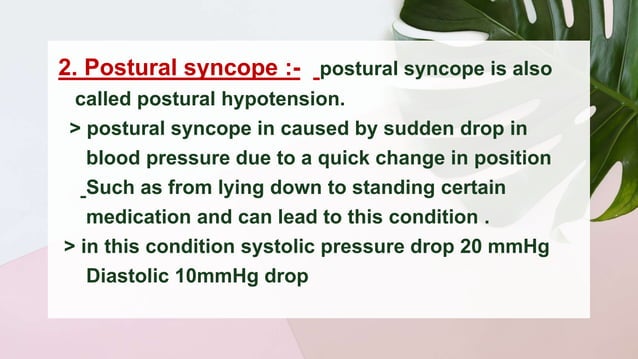 syncope, definition, types, causes, treatment.pptx