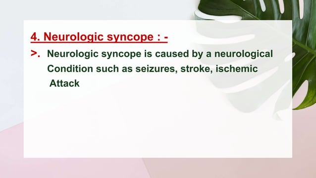syncope, definition, types, causes, treatment.pptx