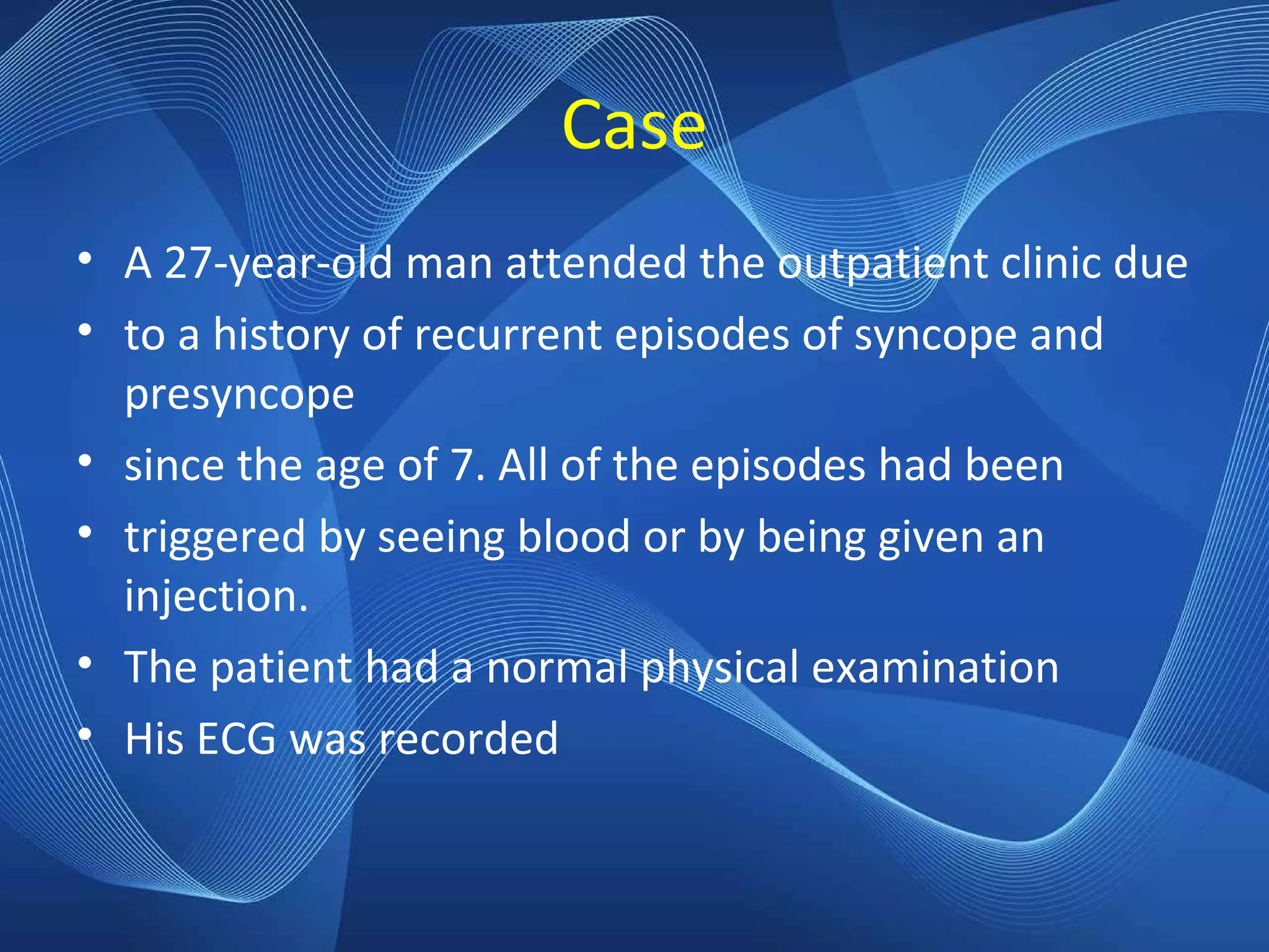 Approach to Syncope | PPT