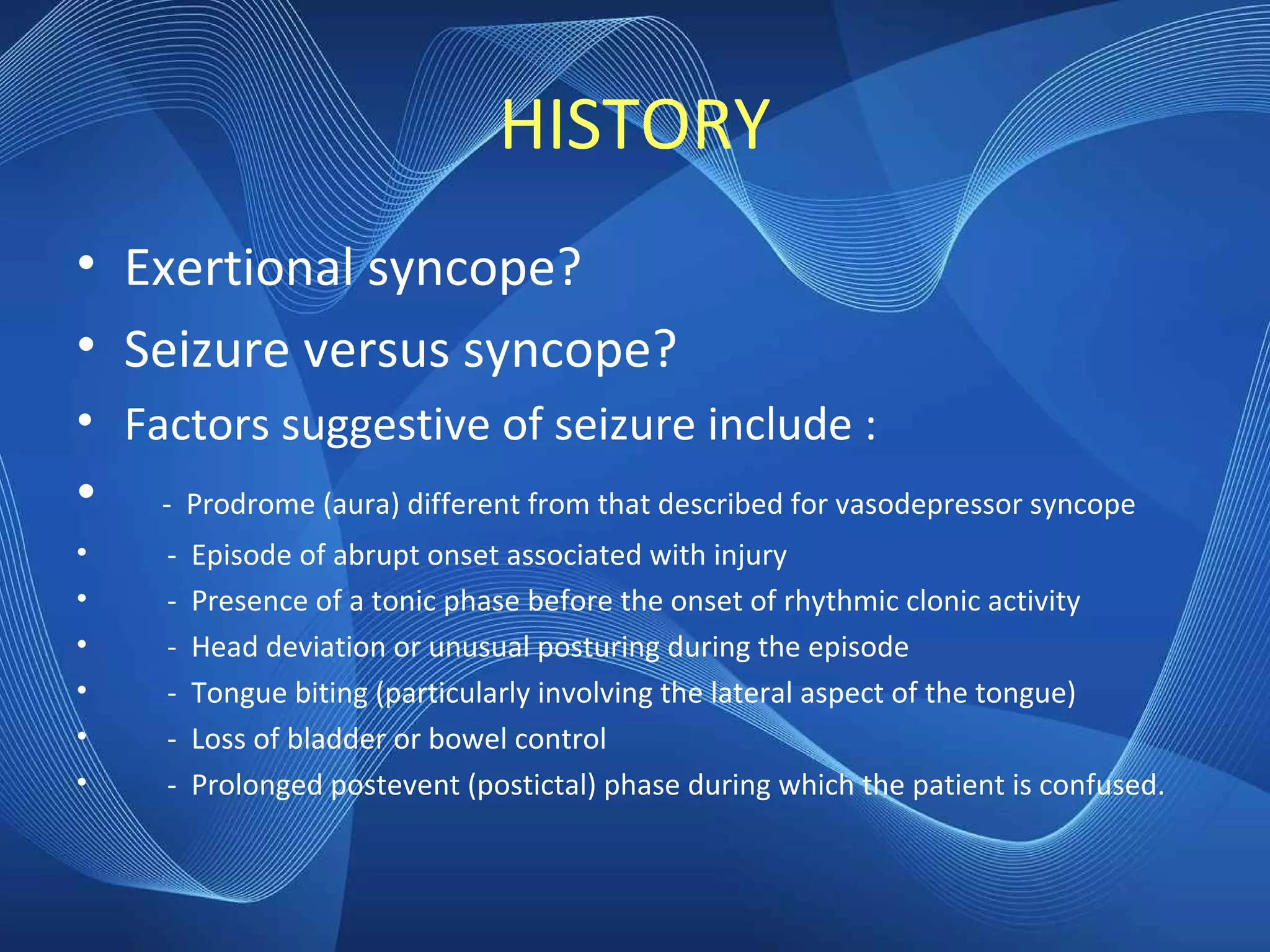 Approach to Syncope | PPT